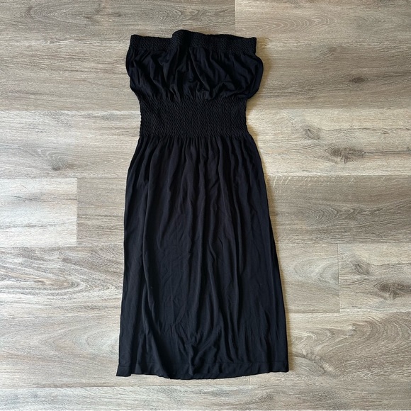 Lark + Grey | Dresses | Lark Grey Black Strapless Mini Dress | Poshmark